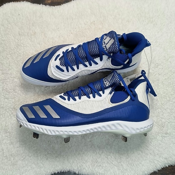 adidas | Shoes | Adidas Mens Icon V Bounce Iced Out Metal Baseball ...